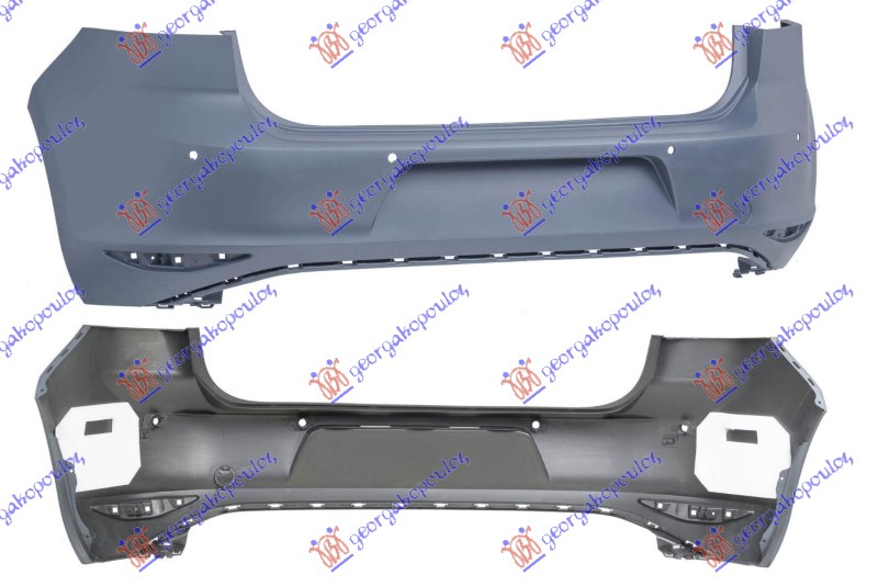 ZADNJI BRANIK PM (PDS SENZOR) (A KVAL) VW GOLF VII (2013-2016) (OEM: 5G6807417AP GRU, 5G6807417APGRU, 5G6807417AR GRU)