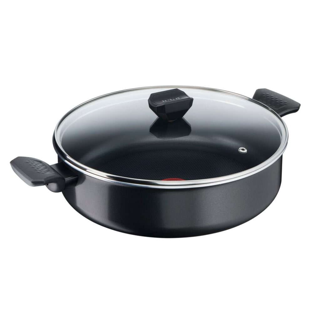 TEFAL Simply Clean B5677253 28 cm Plitka šerpa sa poklopcem