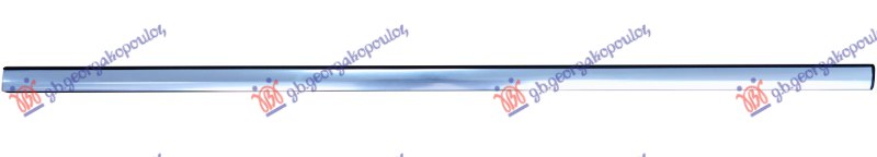 LAJSNA ZADNJIH VRATA CRNA (SA HROM) Desna str. AUDI A8 (2017-) (OEM: 4N0 853 970, 4N0853970)