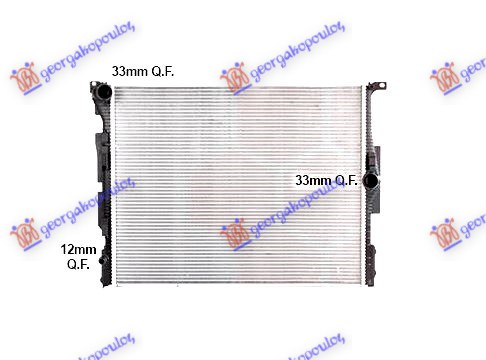 HLADNJAK MOTORA 3.0 BENZIN (MANUELNI/AUTOMATSKI) (600×480) BMW SERIES 3 (F30/F31) SDN/S.W. (2014-) (OEM: 17118482623, 17118625422)