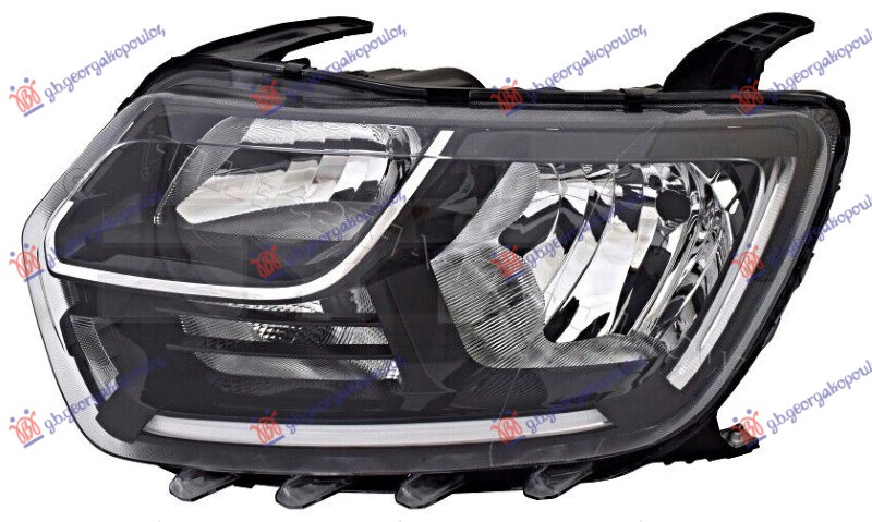 FAR (H7/H1) SA LED DNEVNIM SVETLOM (TURSKA) Leva str. DACIA DUSTER (2017-) (OEM: 260609367R)