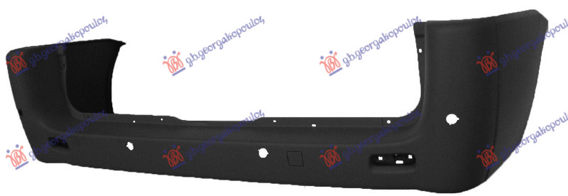 ZADNJI BRANIK PM PDS DUGA SASIJA (A KV) FIAT SCUDO (2007-2016) (OEM: 7410CW, 9467073678)