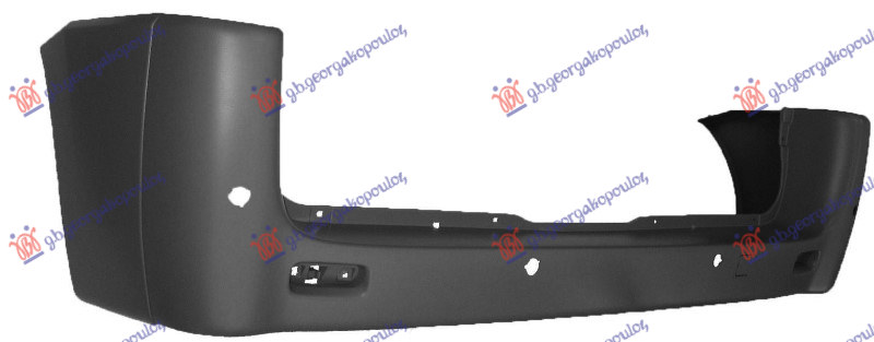 ZADNJI BRANIK PM (PDS SENZORI) (A KVAL) FIAT SCUDO (2007-2016) (OEM: 7410CT, 9467073478)