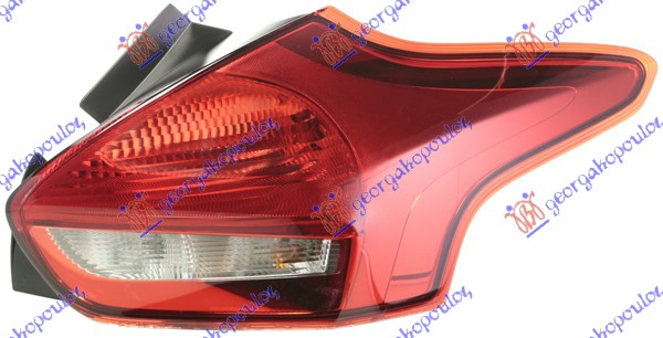 STOP LAMPA 5 VRATA (HELLA) Desna str. FORD FOCUS (2014-2018) (OEM: 1879546, 1893908, F1EB-13404-BA)