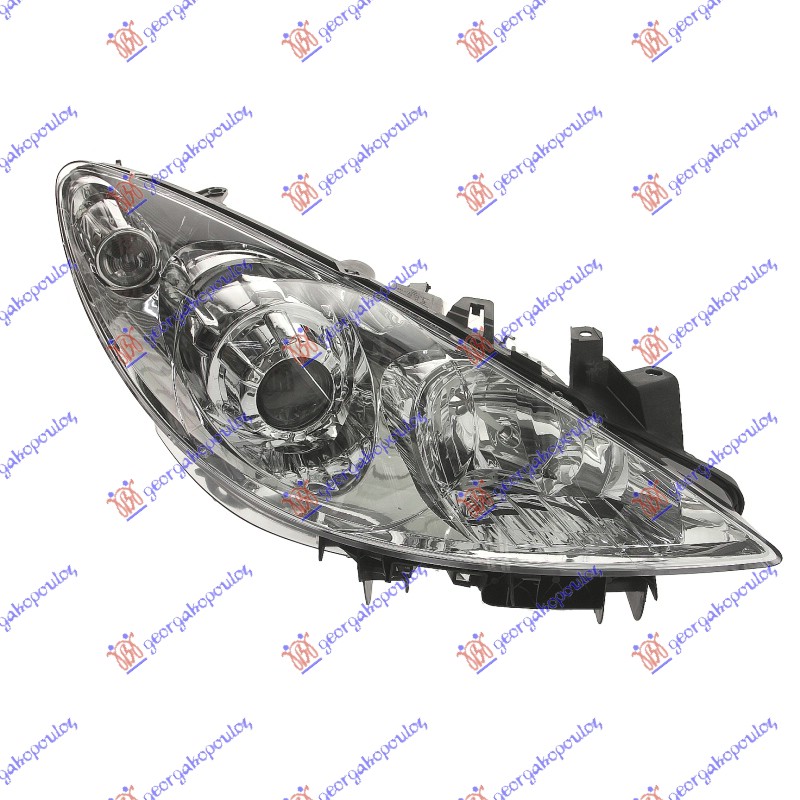 FAR (H1/H7) (MARELLI) Desna str. PEUGEOT 307 (2005-2007) (OEM: 620686)