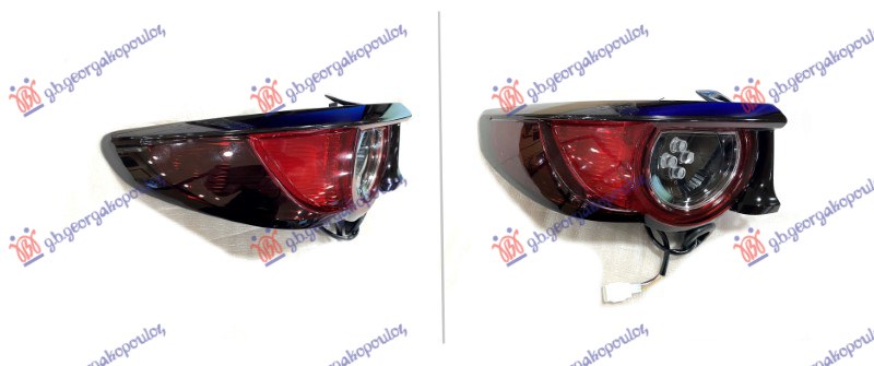 STOP LAMPA SPOLJASNJA LED Leva str. MAZDA 3 H/B (2019-) (OEM: B0L551160)