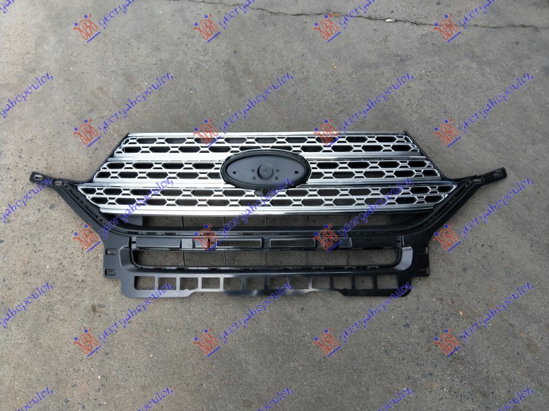 PVC MASKA CRNA-SREBRNA (5 HROM LAJSNI) FORD EXPLORER (2020-) (OEM: 2413057, LB5Z-8200-CD, LB5Z8200CD)