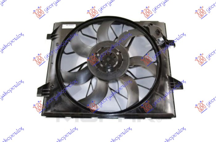 VENTILATOR KOMPLET (3.6 BENZIN – 3.0 DIZEL) (505mm) (3 PIN) JEEP GRAND CHEROKEE (2014-2017) (OEM: 52014787AB, 52014787AC)