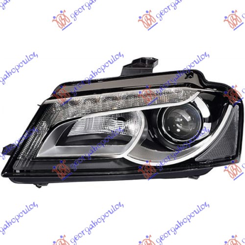 FAR Bi-XENON SA LED DNEVNIM SVETLOM (DEPO) Leva str. AUDI A3 (2003-2008) (OEM: 8P0941029AM, 8P0941029BE, 8P0941029BM)