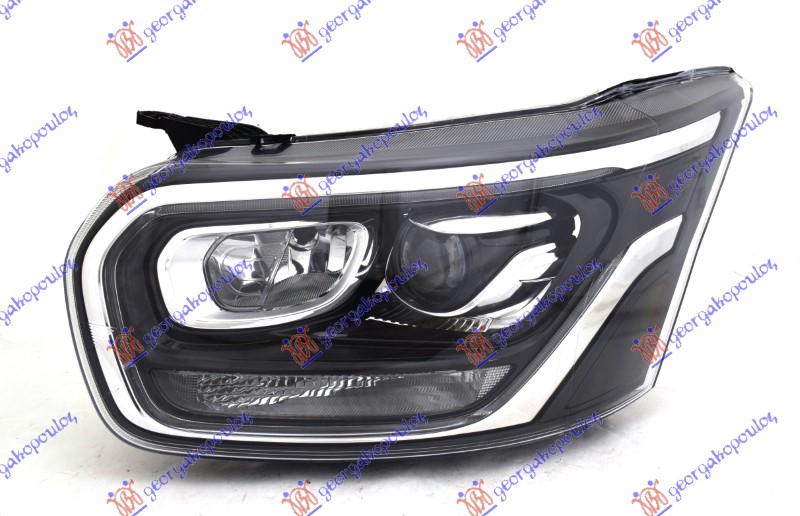 FAR Bi-XENON AFS LED DN.SVET SA MOT. TYC Leva str. FORD TRANSIT (2019-) (OEM: 2382914, KK31-13W030-DD, KK3113W030DD)