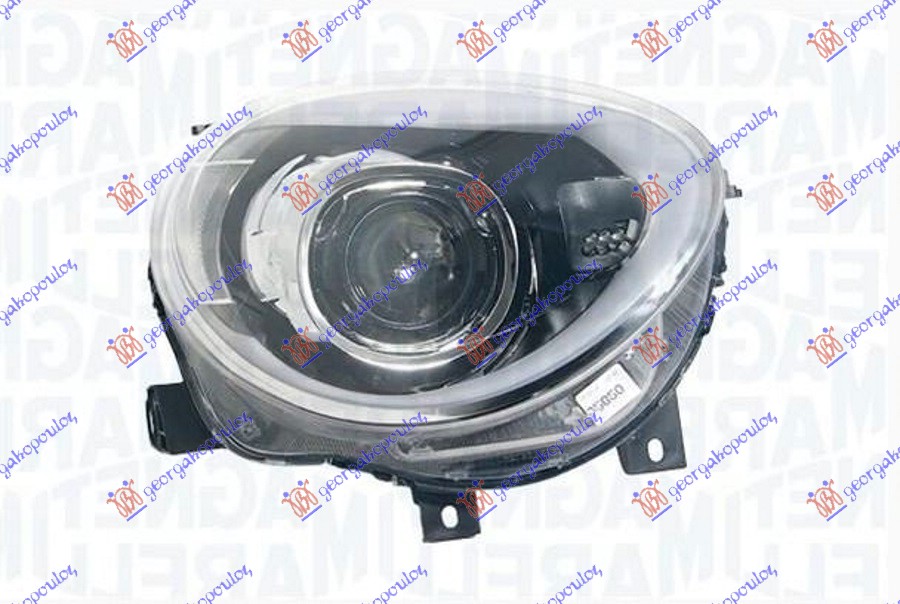 FAR Bi-XENON (MARELLI) Desna str. FIAT 500 X (2015-) (OEM: 51978415)