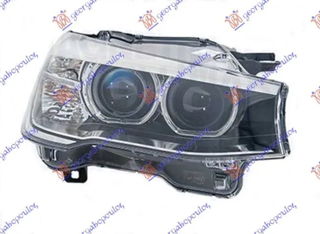 FAR Bi-KSENON (MARELLI) Desna str. BMW X3 (F25) (2014-2017) (OEM: 63127401132)