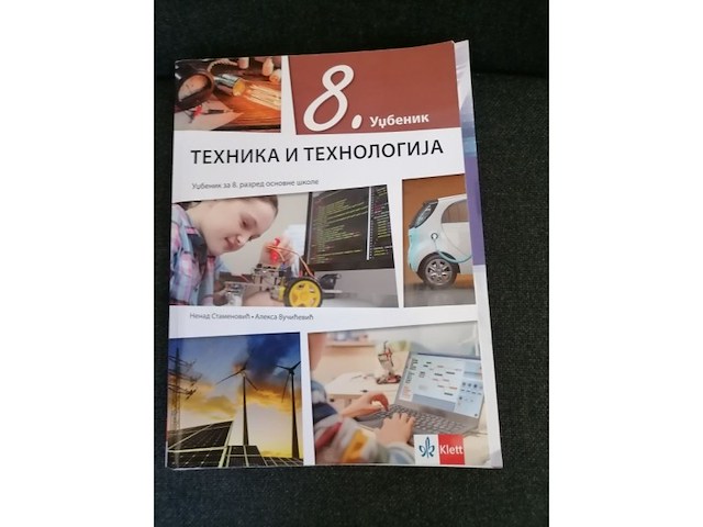 Tehnika i tehnologija 8 za osmi razred KLETT