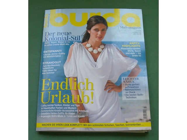 Burda, jul 2009.