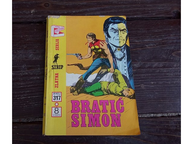 STRIP ZAGOR 317 BRATIC SIMON