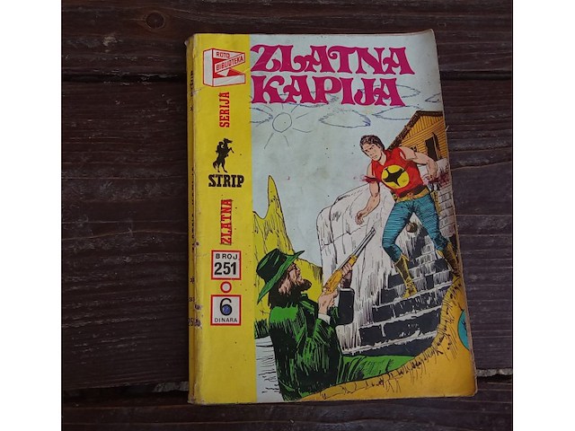 STRIP ZAGOR 251 ZLATNA KAPIJA