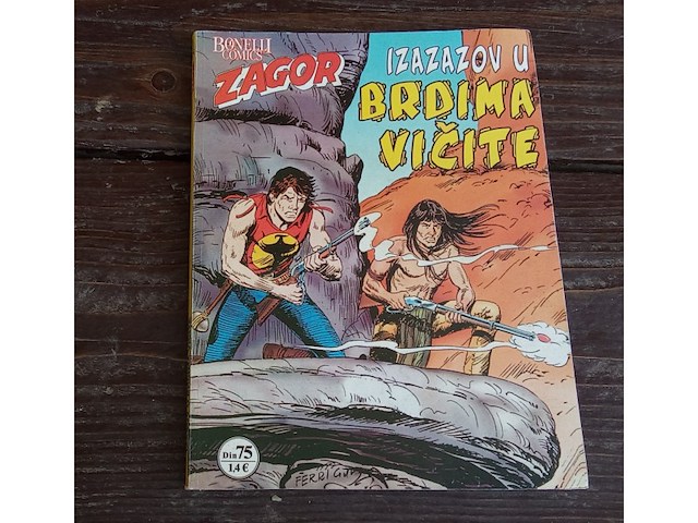 STRIP ZAGOR 4 IZAZOV U BRDIMA