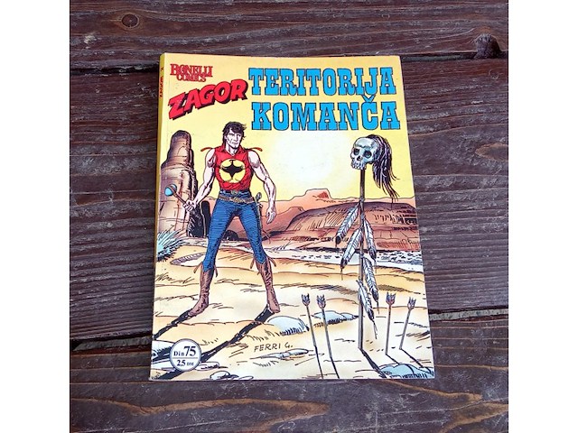 STRIP ZAGOR 2 TERITORIJA KOMANCA