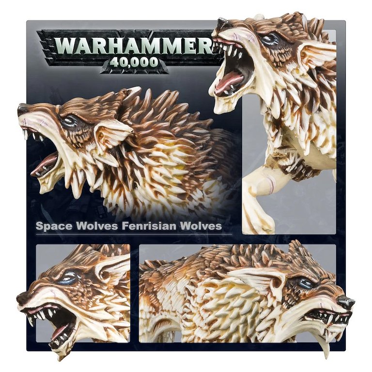 Space Wolves Fenrisian Wolves