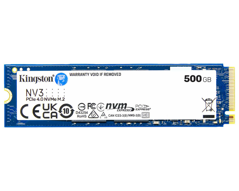 KINGSTON - 500GB M.2 2280 NVMe SNV3S/500G series NV3 SSD