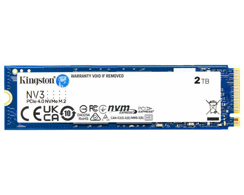 KINGSTON - 2TB M.2 2280 NVMe SNV3S/2000G series NV3 SSD