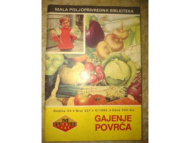 Gajenje povrća