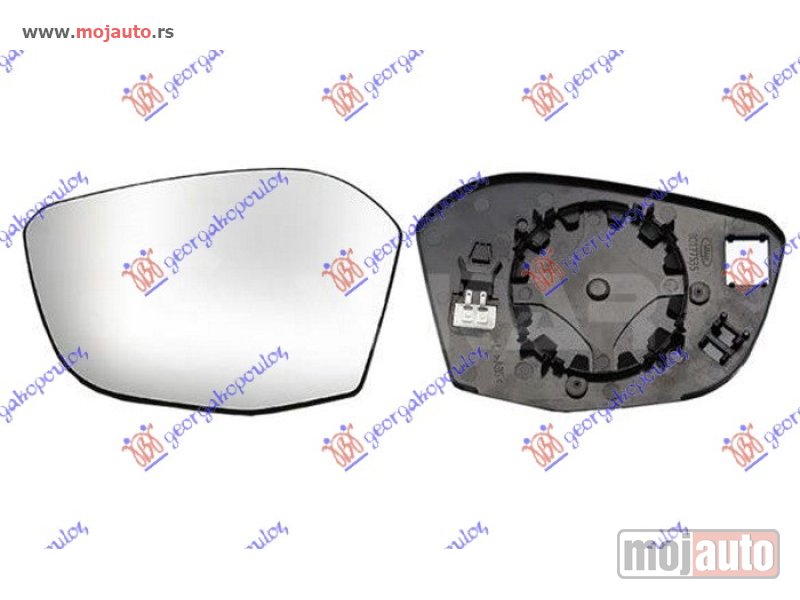 Staklo retrovizora sa grejacem