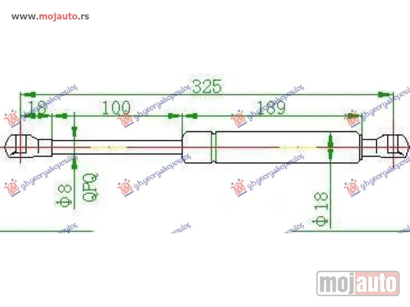 Amortizer haube i gepeka