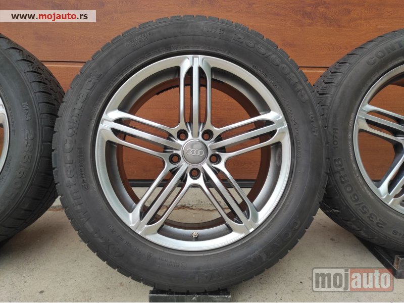 Audi Q5 alu felne 5x112 18"+Continental M+S 235 60 18 gume