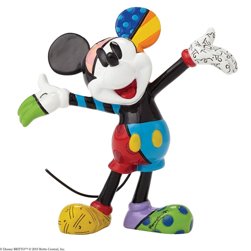 Romero Britto Mickey Mouse Mini Figurine