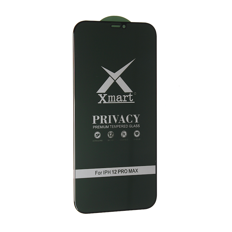 Zastitno staklo Staklena folija glass X mart 9D Privacy za iPhone 12 Pro Max 6.7