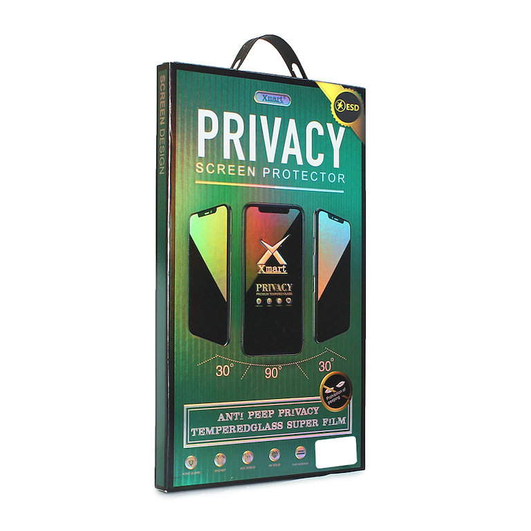 Zastitno Staklo Staklena folija glass X mart 9D Privacy za iPhone 14 Pro