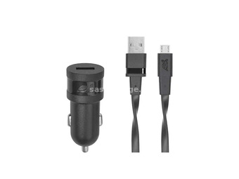 Auto Punjač RIVAPOWER VA4211 BD1 1xUSB/1A, crni