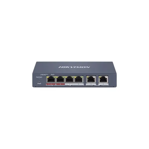 DS-3E1106HP-EIHikvision 4-portni PoE Switch