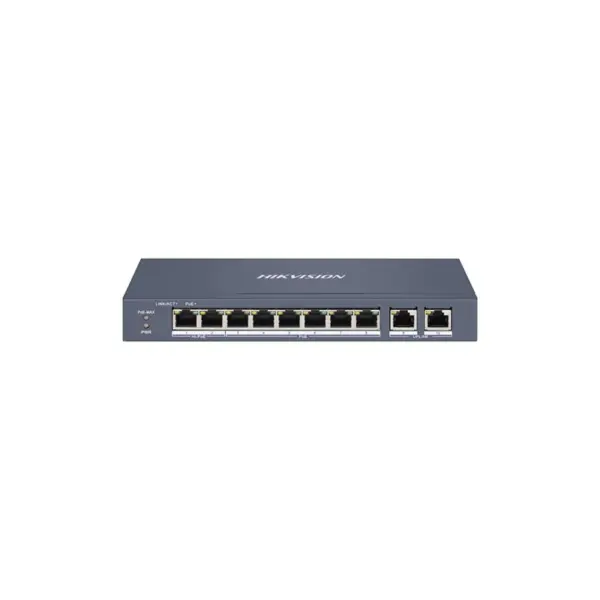 DS-3E1310HP-EI Hikvision 8-portni PoE Switch