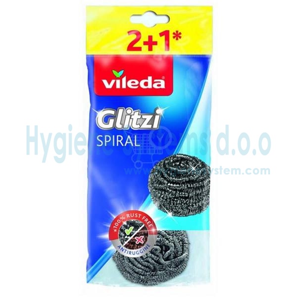 Vileda Metal Spiral Scourer, žica za ribanje