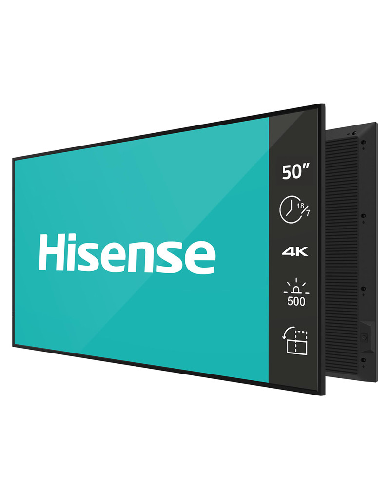 HISENSE 50 inča 50GM50D 4K UHD 500 nita Digital Signage Display - 18/7 Operation