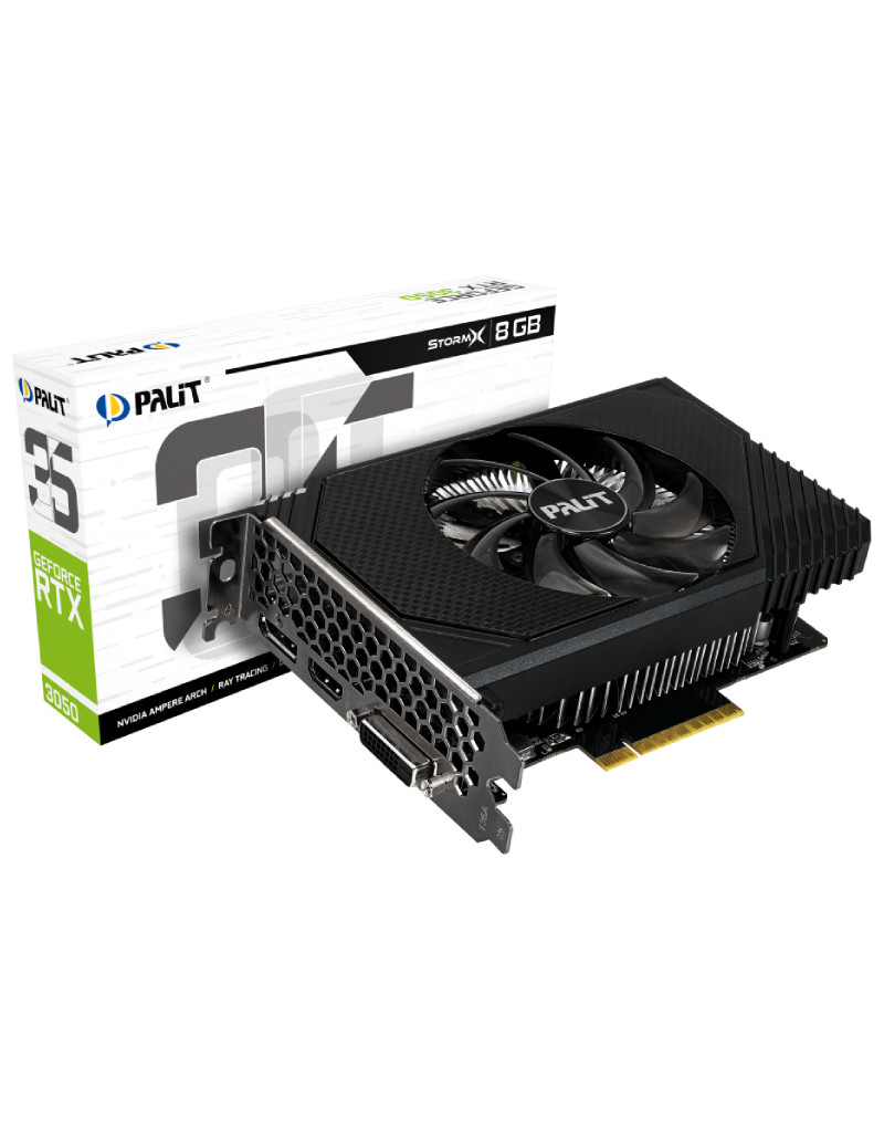 PALIT nVidia GeForce RTX 3050 8GB 128bit RTX3050 StormX grafička karta