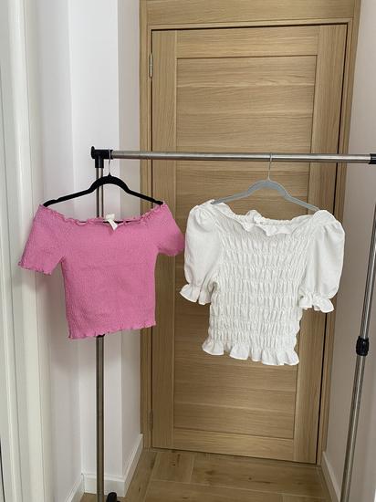 H&M off shoulder majice-LOT