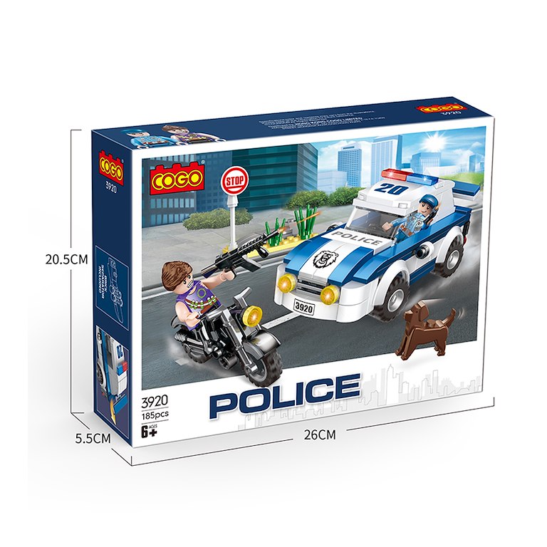 Cogo kocke Police