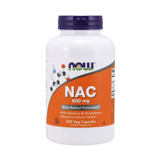 NOW NAC 600mg kapsule, 100kom