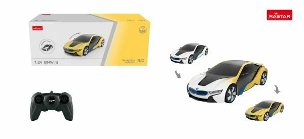 Automobil R/C 1:24 BMW I8 koji menja boju na suncu
Automobil R/C 1:24 BMW I8 koji menja boju na suncu