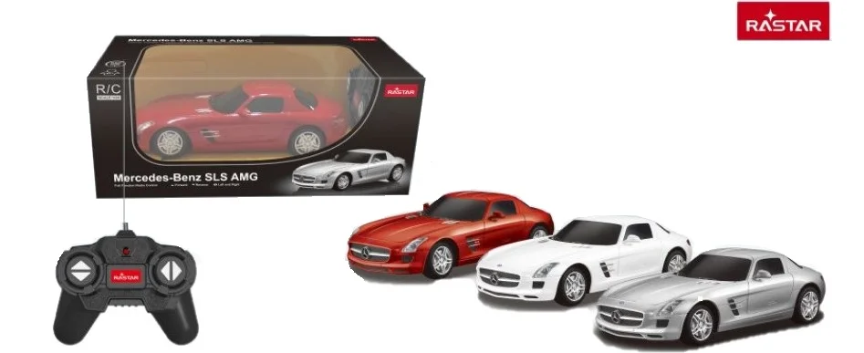 Automobil R/C 1:24 Mercedes SLS AMG 40100
Automobil R/C 1:24 Mercedes SLS AMG 40100