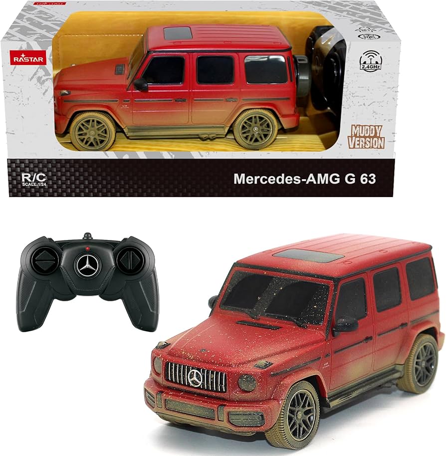 Automobil R/C 1:24 Mercedes Benz G63 AMG muddy version
Automobil R/C 1:24 Mercedes Benz G63 AMG muddy version