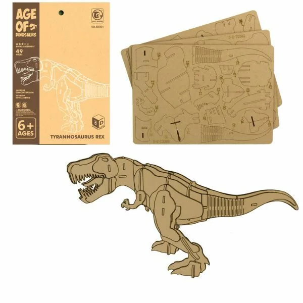 3D drvena slagalica T-rex
3D drvena slagalica T-rex