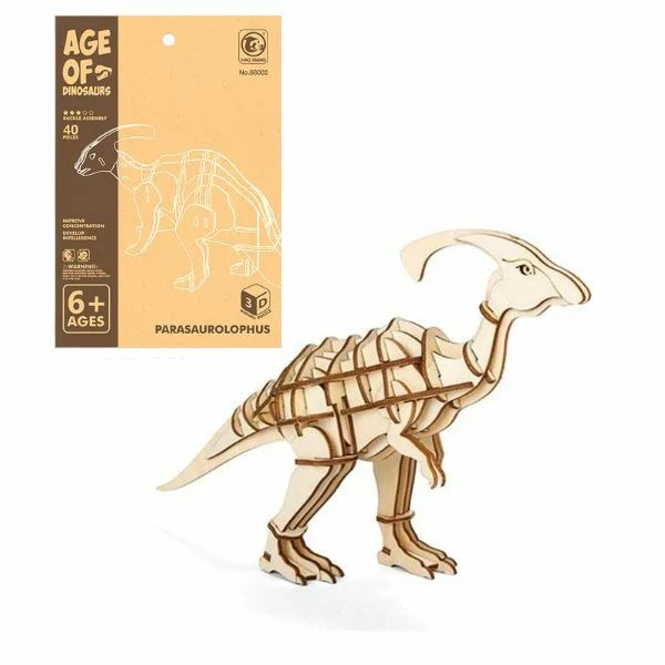 3D drvena slagalica parasaurolofusa
3D drvena slagalica parasaurolofusa