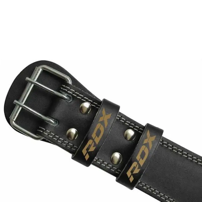 Fitnes pojas 6“ Leather Black/Gold - RDX Sports