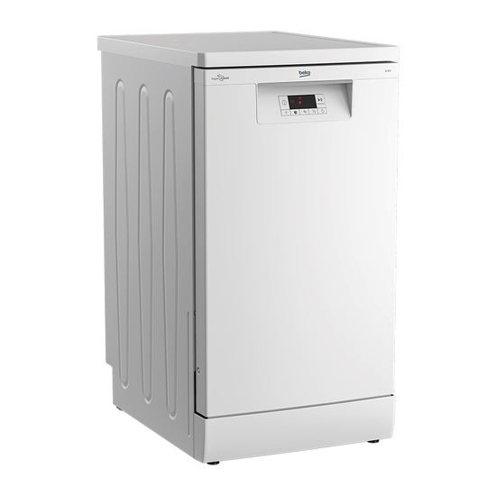 Mašina za pranje sudova Beko BDFS 15020 W, 10 kompleta, Širine 45 cm