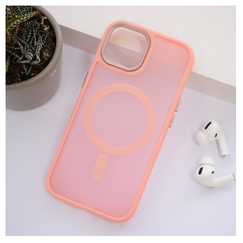 Maska Candy Shield Mag Case za iPhone 15 pink