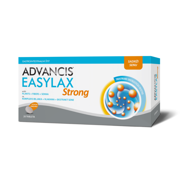 ADVANCIS EASYLAX STRONG 20 TABLETA